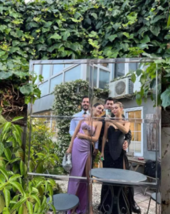 Family happiness pose by Hande Ercel and Hakan Sabanci! - Turkish Tv Club